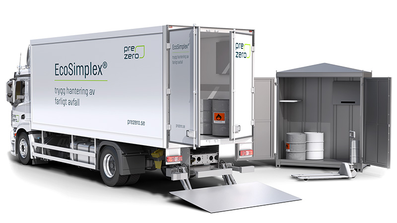 Hantering av farligt avfall med EcoSimplex® - Företag & BRF - PreZero